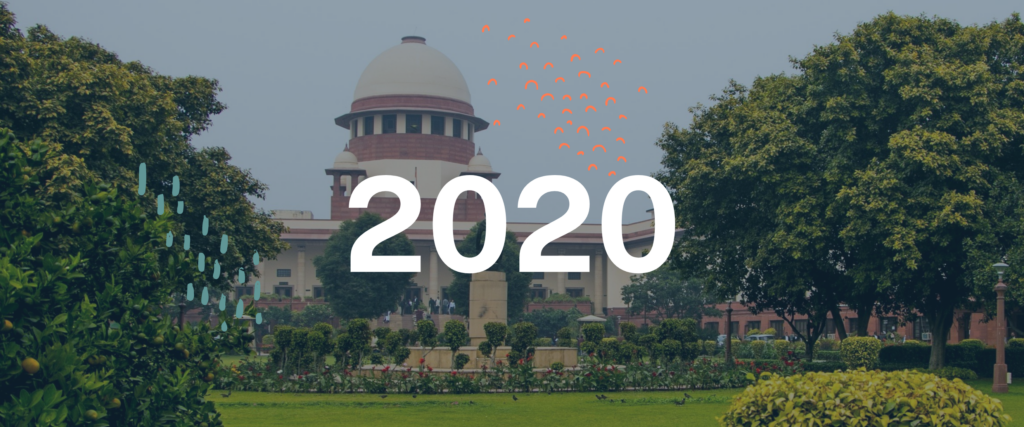 What’s happened so far in 2020? - Supreme Court Observer