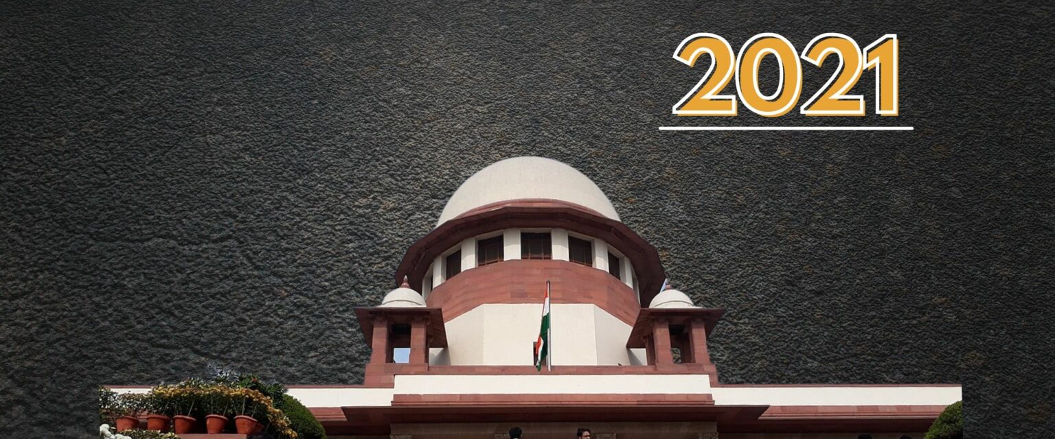 Key Supreme Court Judgments 2021 - Supreme Court Observer