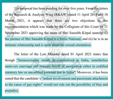 In Four Resolutions, SC Collegium Strikes Back at Union Government - Supreme Court Observer