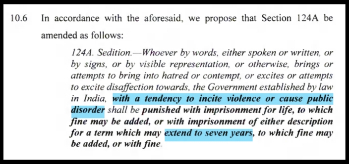 Law Commission Recommends Stricter Sedition Law - Supreme Court Observer