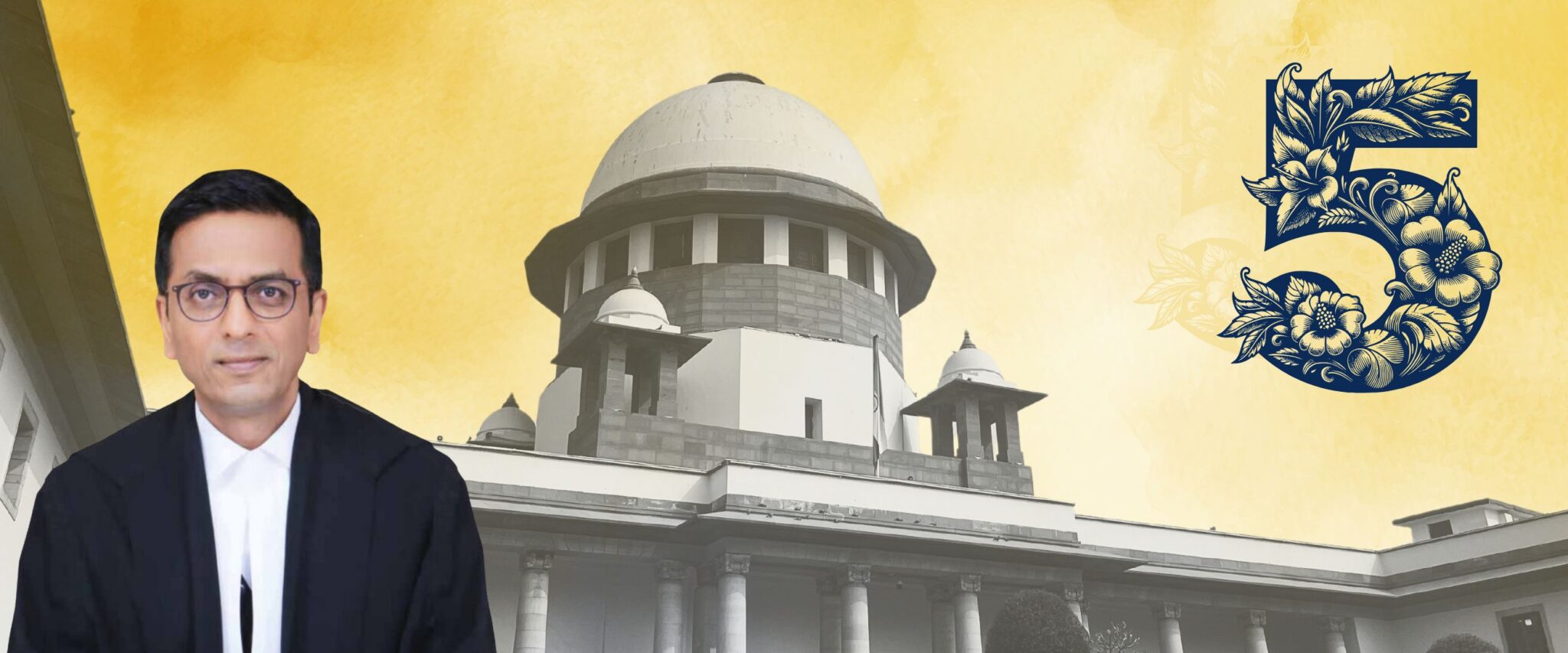 5 upcoming Constitution Bench judgements before CJI D.Y. Chandrachud ...